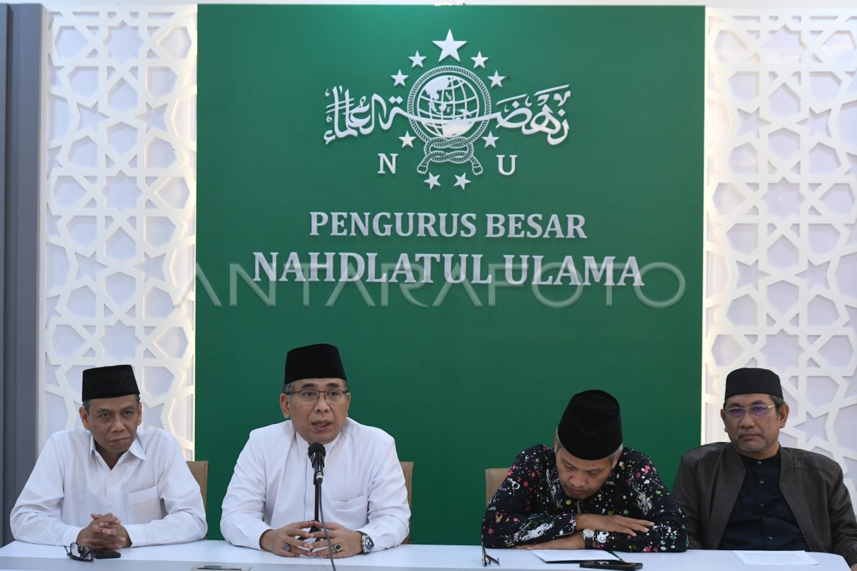 Keterangan pers Ketua Umum PBNU | ANTARA Foto Keterangan pers Ketua Umum PBNU | ANTARA Foto