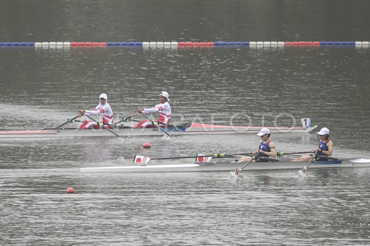 Medali pertama Indonesia Asian Games 2022 | ANTARA Foto