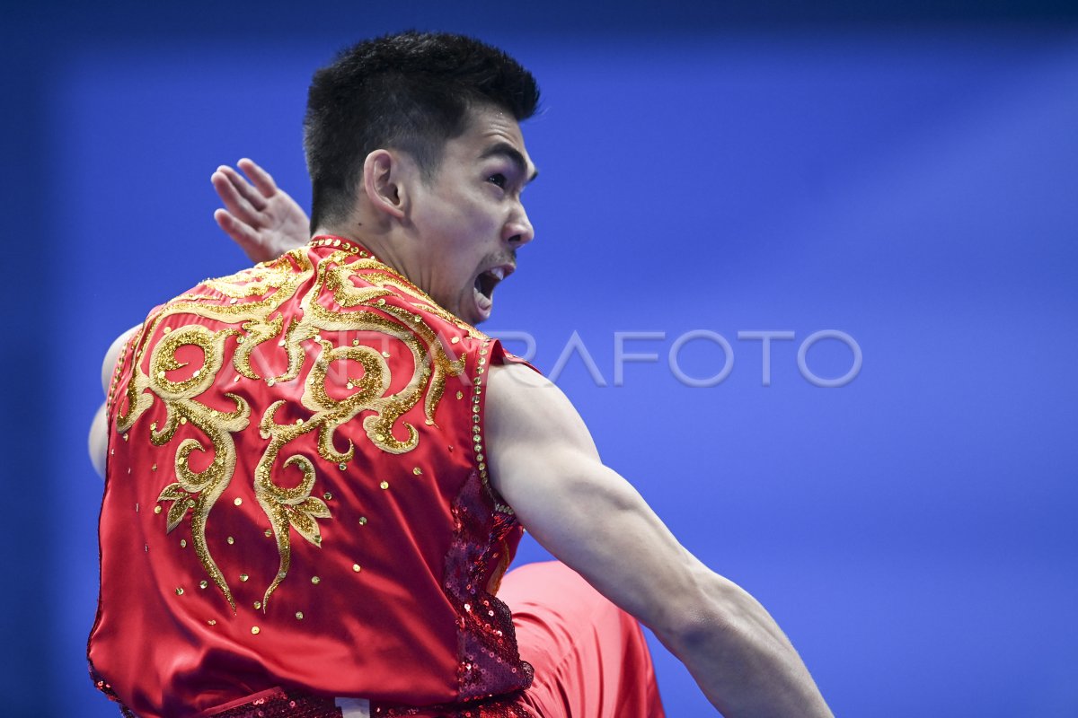 Final wushu nanquan putra | ANTARA Foto