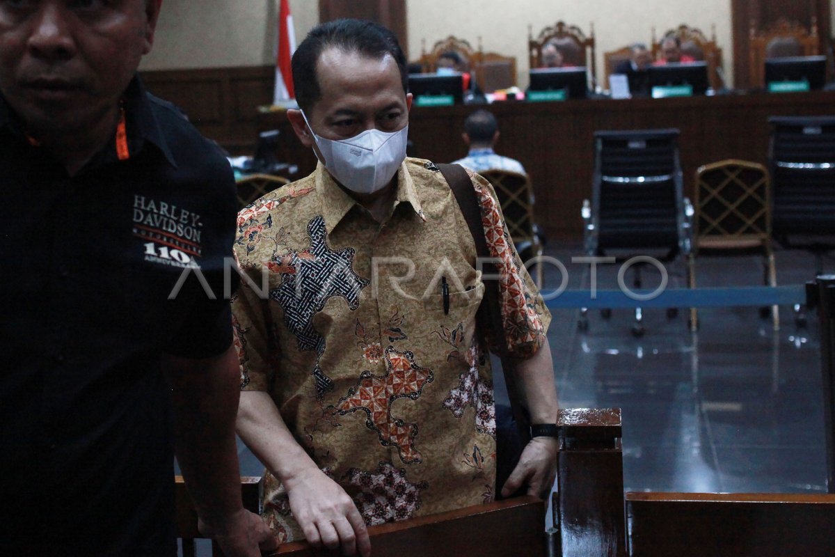 Sidang lanjutan korupsi BTS 4G BAKTI Kominfo | ANTARA Foto