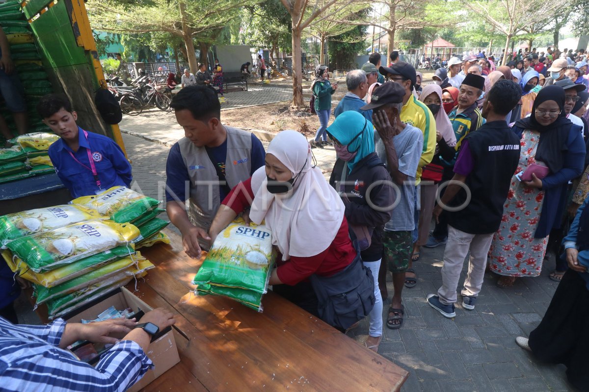 Operasi pasar beras di Kota Kediri | ANTARA Foto