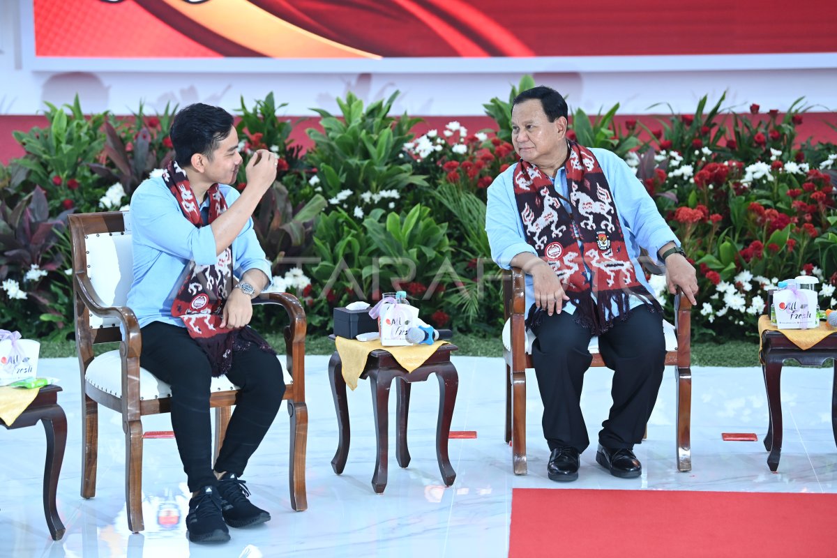 Prabowo Dan Gibran Mendaftar Ke Kpu Antara Foto