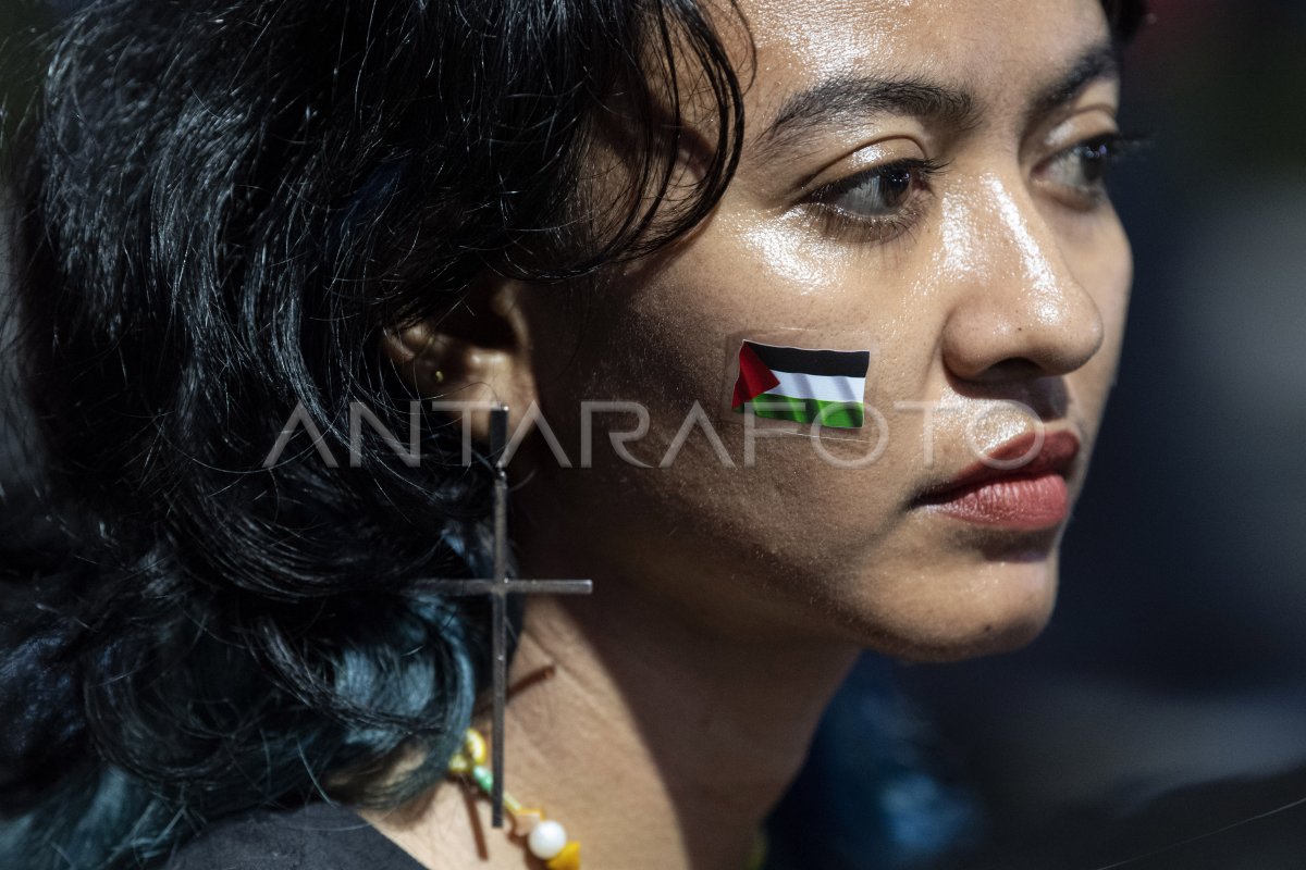 Aksi solidaritas untuk Gaza | ANTARA Foto Aksi solidaritas untuk Gaza | ANTARA Foto
