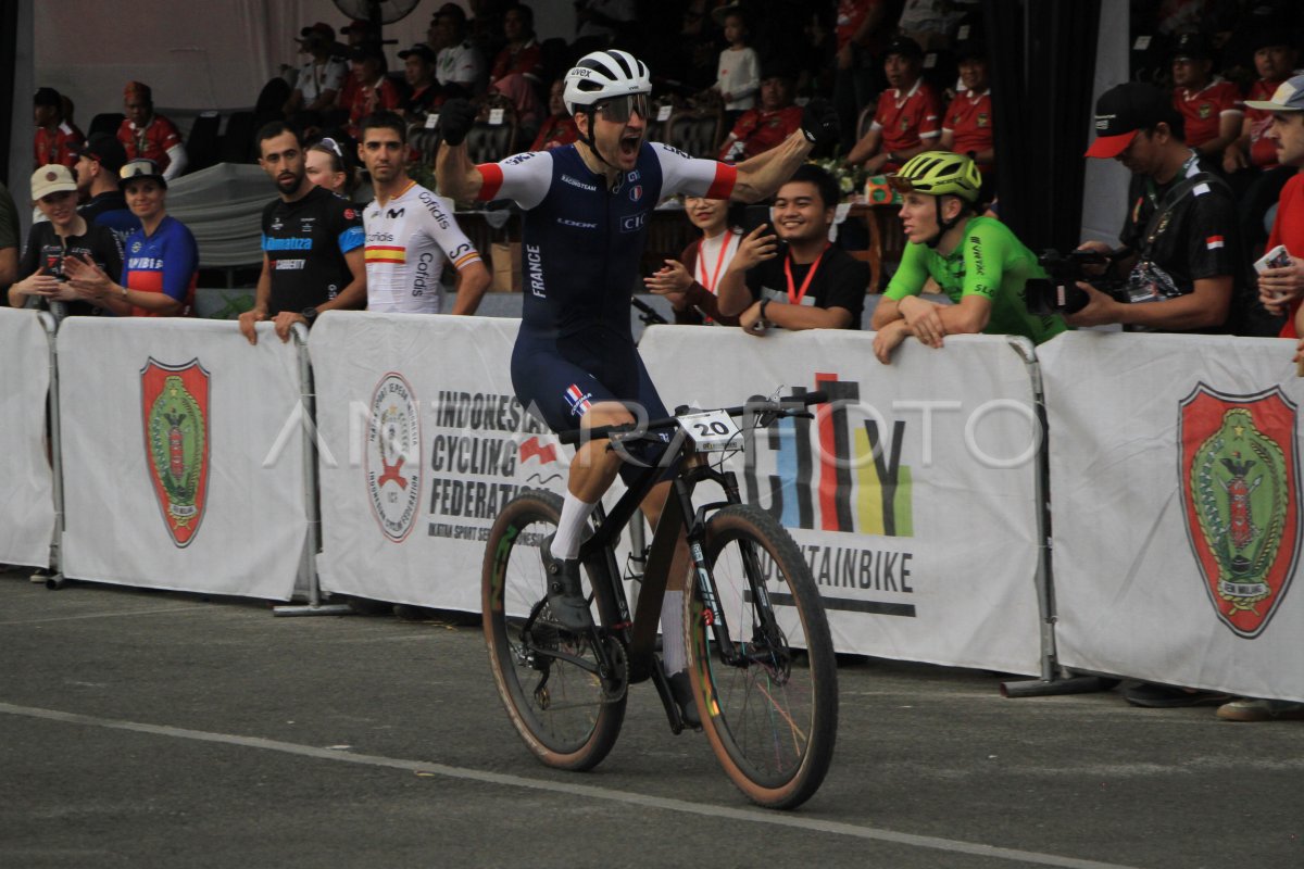 Juara UCI MTB Men Elite 2023 | ANTARA Foto