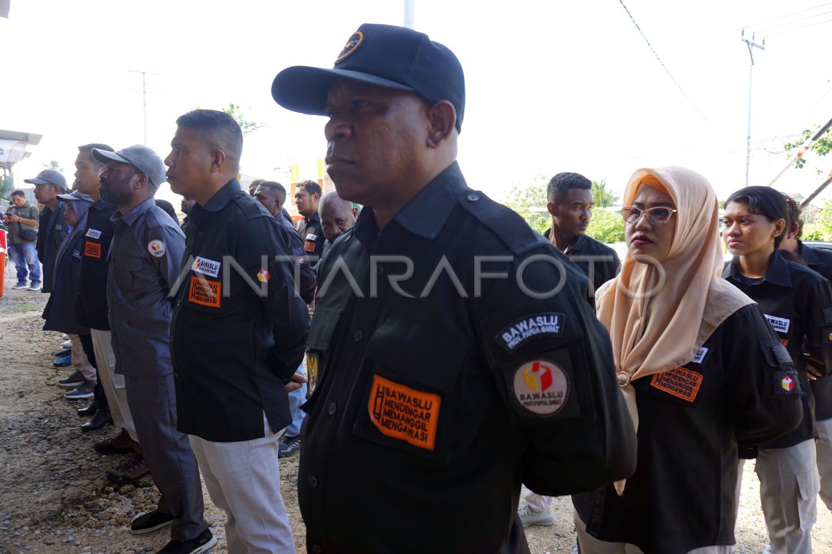 Apel Siaga Pengawasan Tahapan Kampanye Di Papua Barat Daya Antara Foto