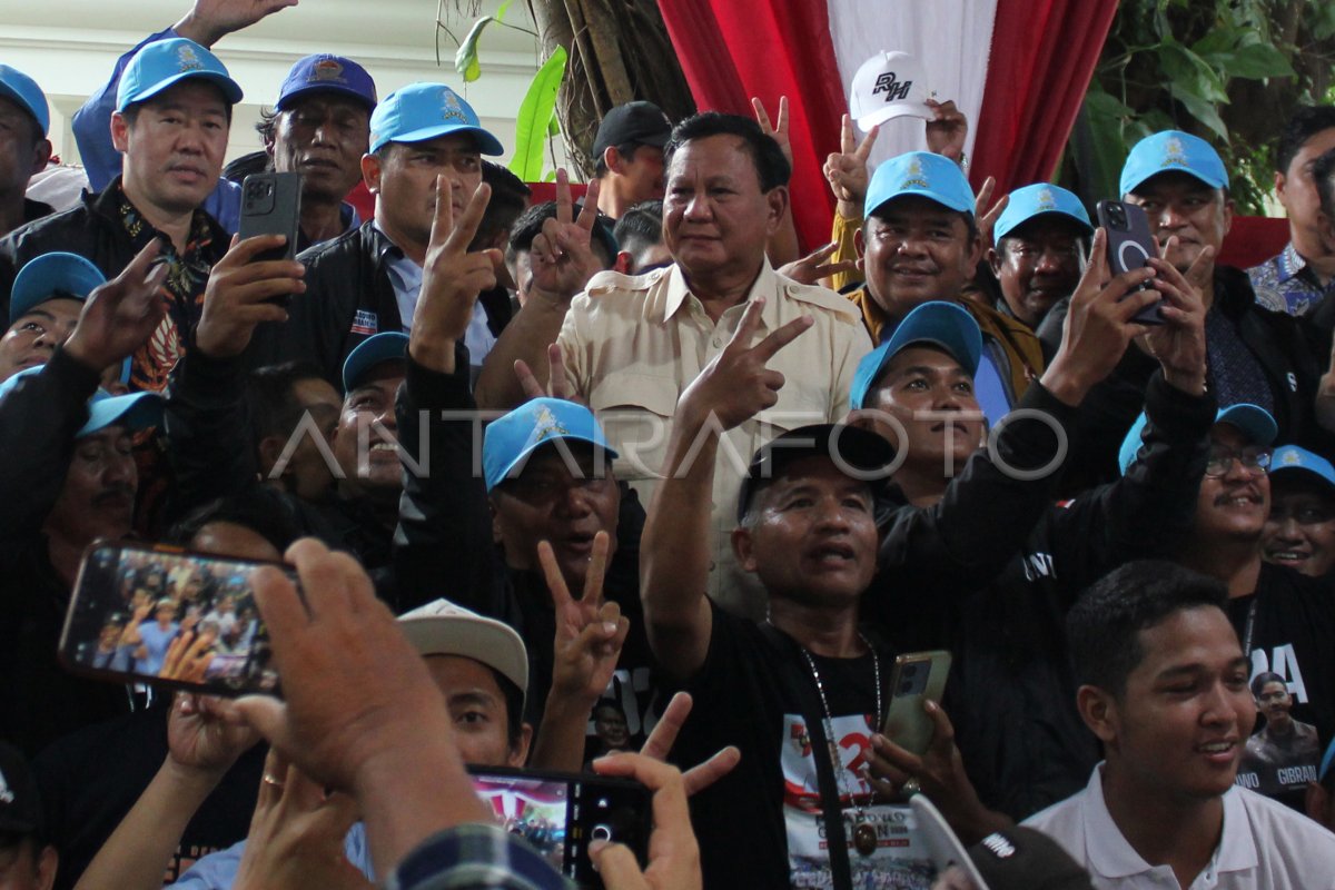 Nelayan deklarasikan dukung Prabowo-Gibran | ANTARA Foto