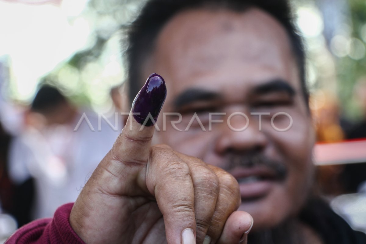 Simulasi Pemungutan Suara Pemilu 2024 Di Palangka Raya Antara Foto