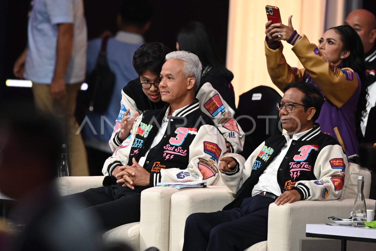Debat Kelima Pilpres 2024 | ANTARA Foto Debat Kelima Pilpres 2024 | ANTARA Foto