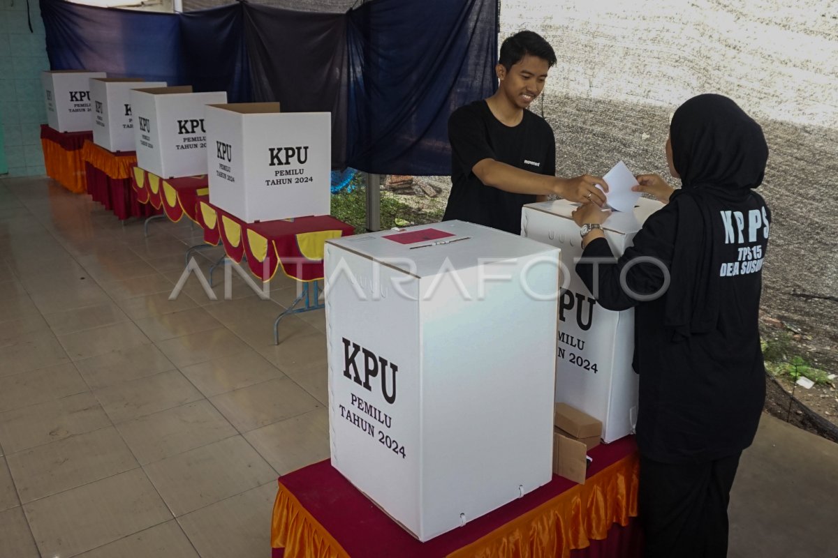 Pemungutan suara ulang Pemilu 2024 di Pemalang | ANTARA Foto