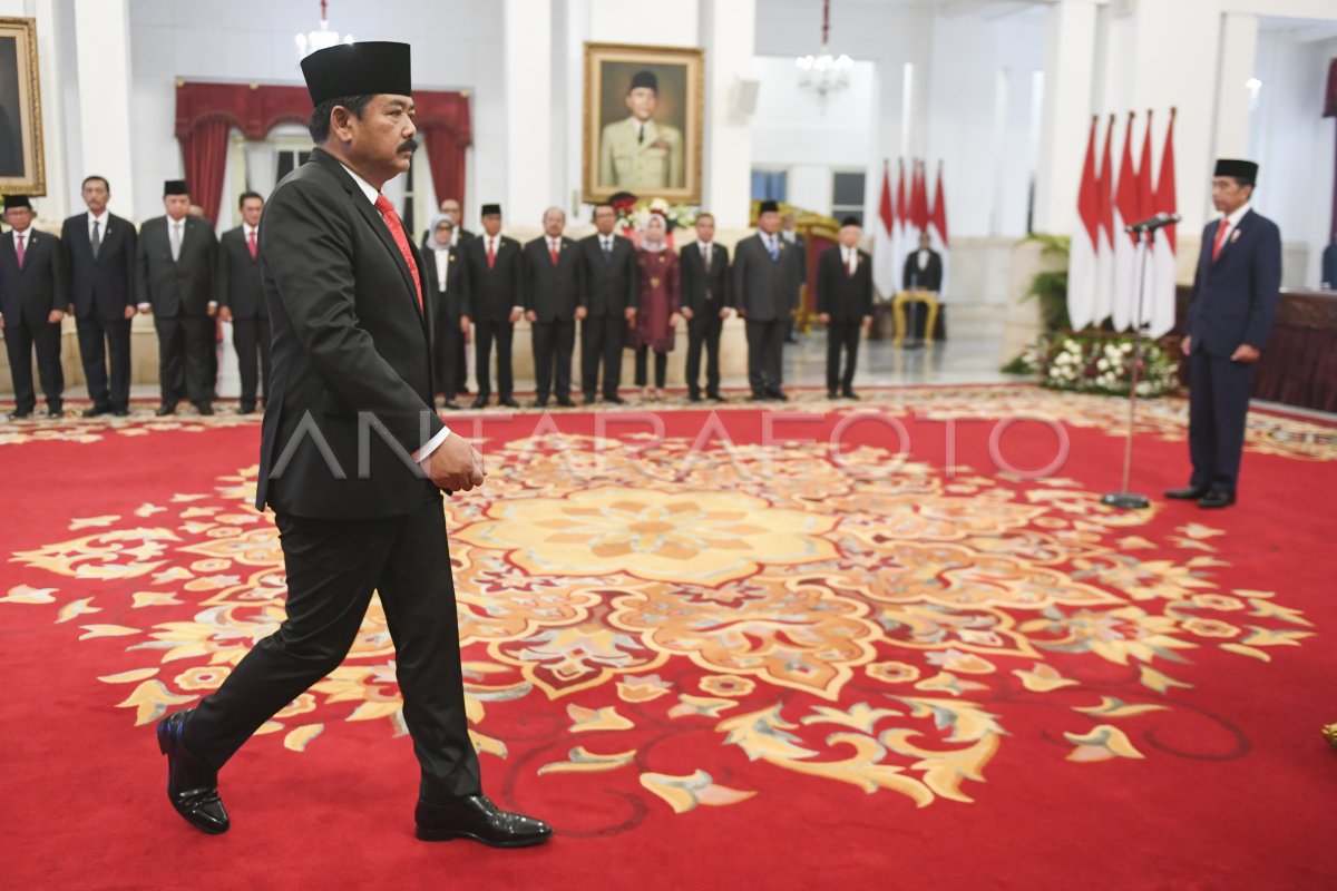 Hadi Tjahjanto dilantik menjadi Menko Polhukam | ANTARA Foto Hadi Tjahjanto dilantik menjadi Menko Polhukam | ANTARA Foto