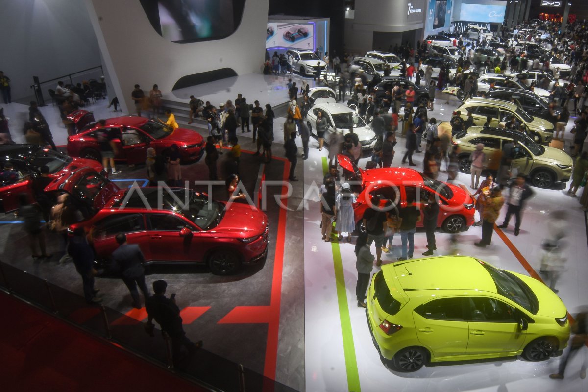 Realisasi transaksi IIMS 2024 | ANTARA Foto