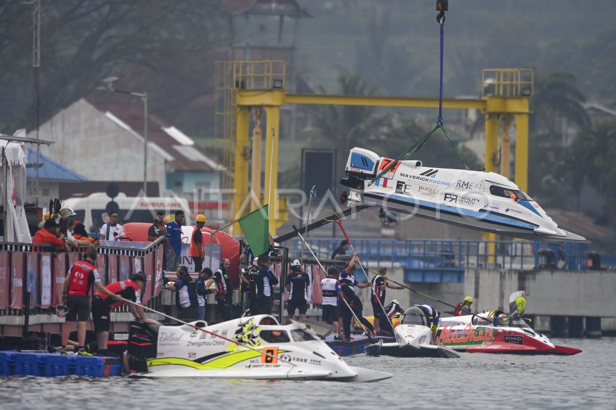 Sesi latihan bebas F1 Powerboat 2024 | ANTARA Foto