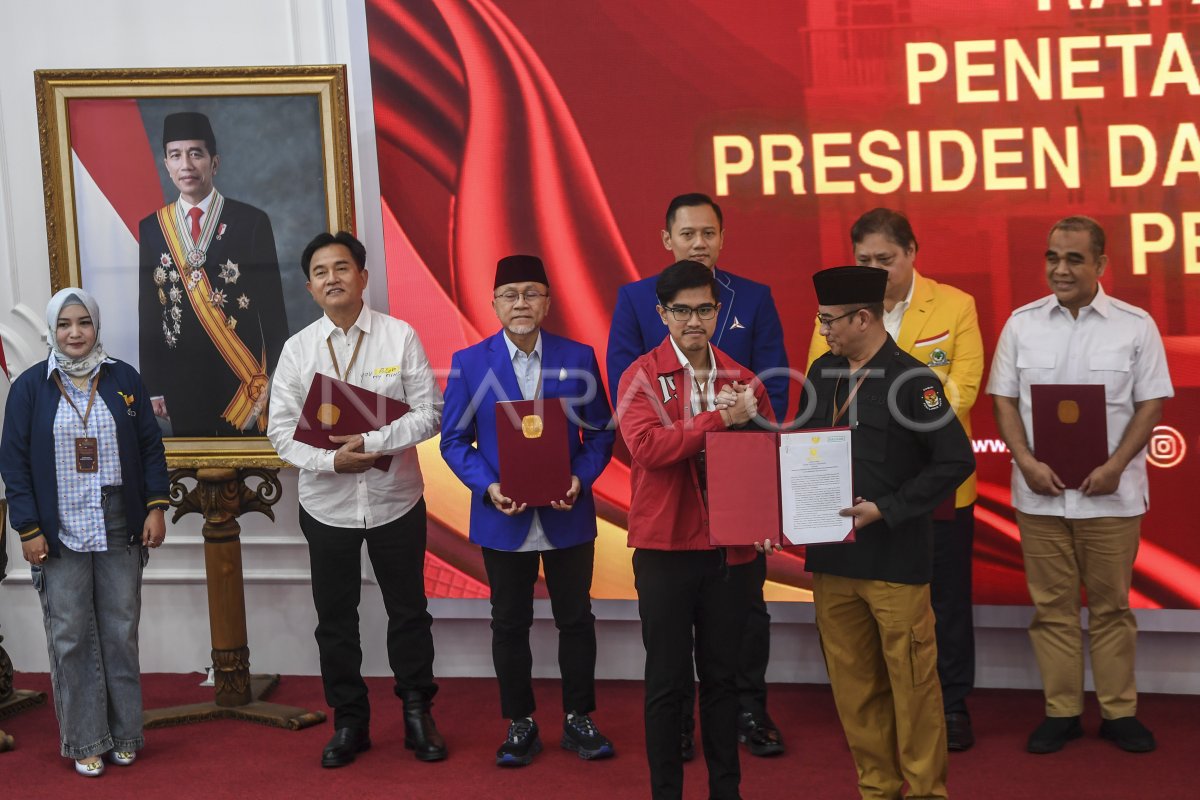 Kpu Tetapkan Prabowo Gibran Presiden Dan Wakil Presiden Terpilih