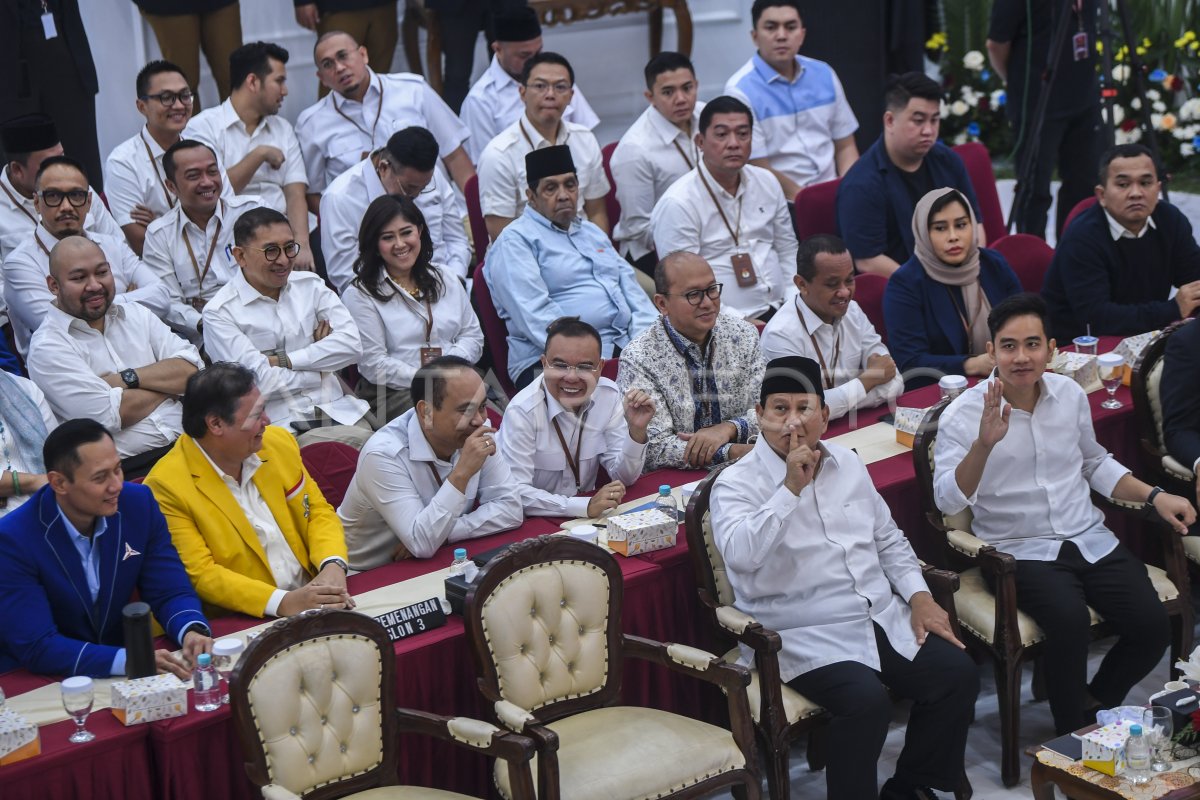 Kpu Tetapkan Prabowo Gibran Presiden Dan Wakil Presiden Terpilih