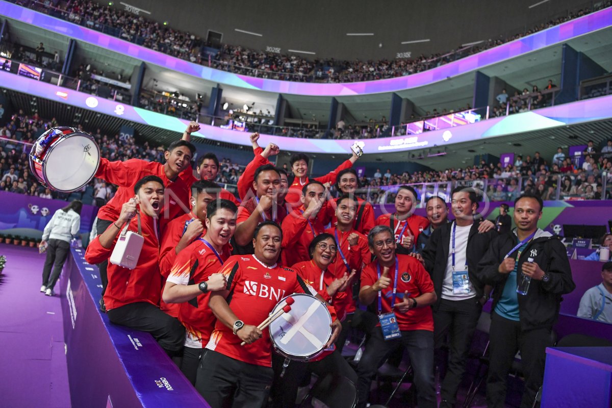 Tim Thomas Indonesia lolos ke final | ANTARA Foto Tim Thomas Indonesia lolos ke final | ANTARA Foto