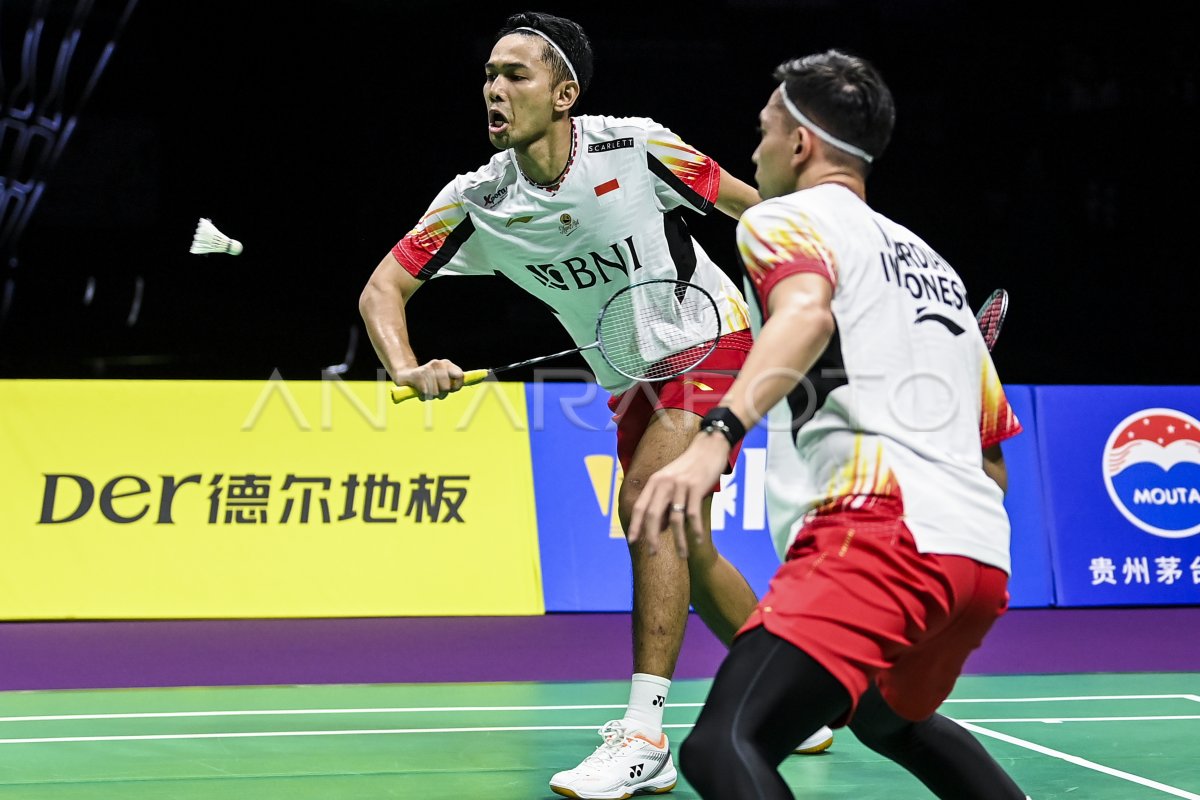 Final Piala Thomas Indonesia lawan China | ANTARA Foto Final Piala Thomas Indonesia lawan China | ANTARA Foto