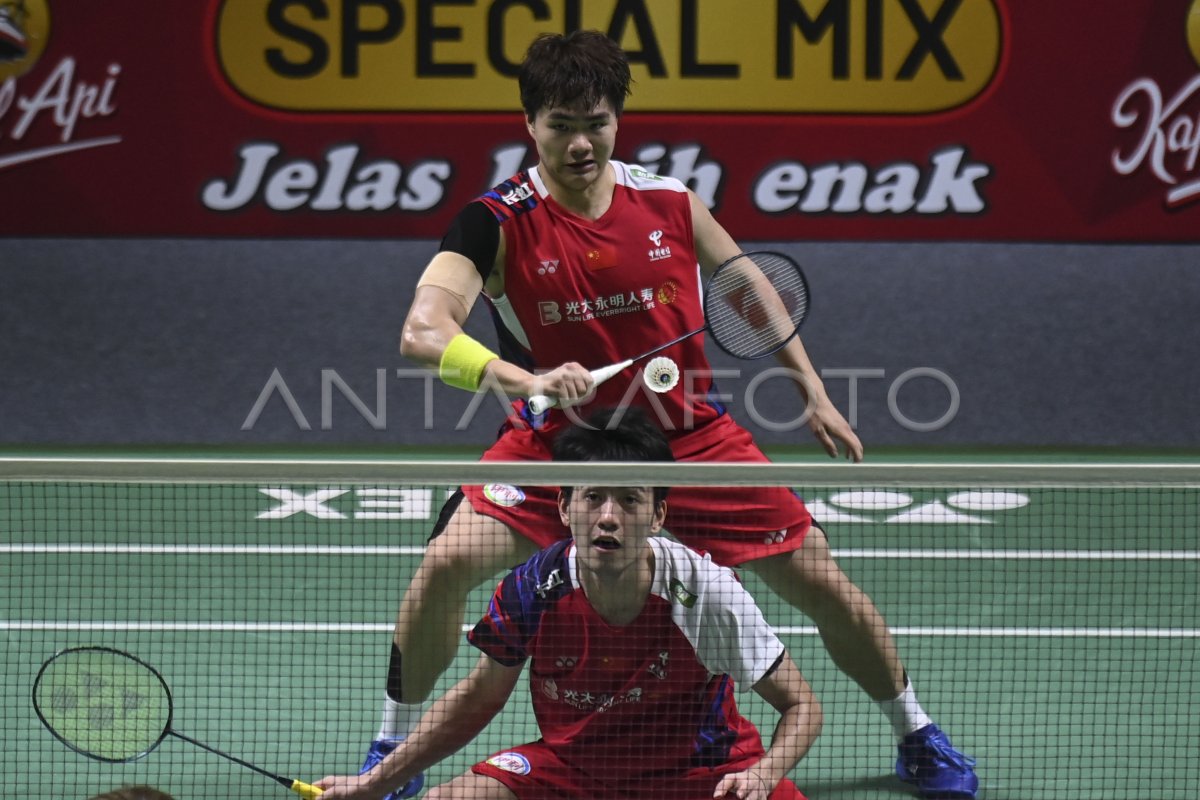 Ganda putra China juara Indonesia Open 2024 | ANTARA Foto Ganda putra China juara Indonesia Open 2024 | ANTARA Foto