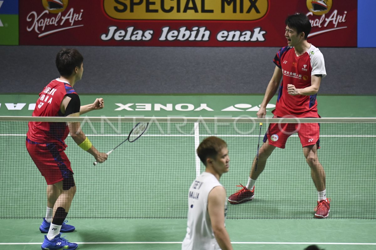 Ganda putra China juara Indonesia Open 2024 | ANTARA Foto Ganda putra China juara Indonesia Open 2024 | ANTARA Foto