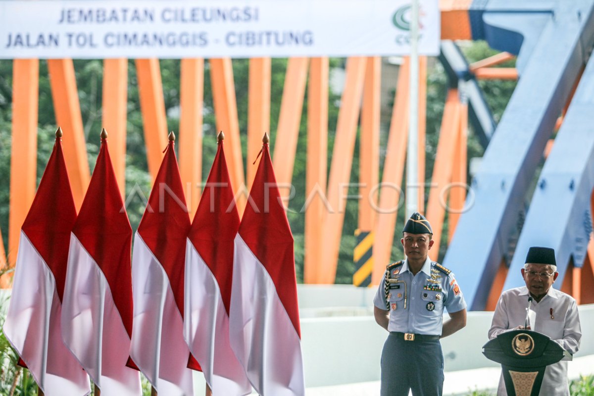 Wapres resmikan Tol Cimanggis Cibitung | ANTARA Foto Wapres resmikan Tol Cimanggis Cibitung | ANTARA Foto