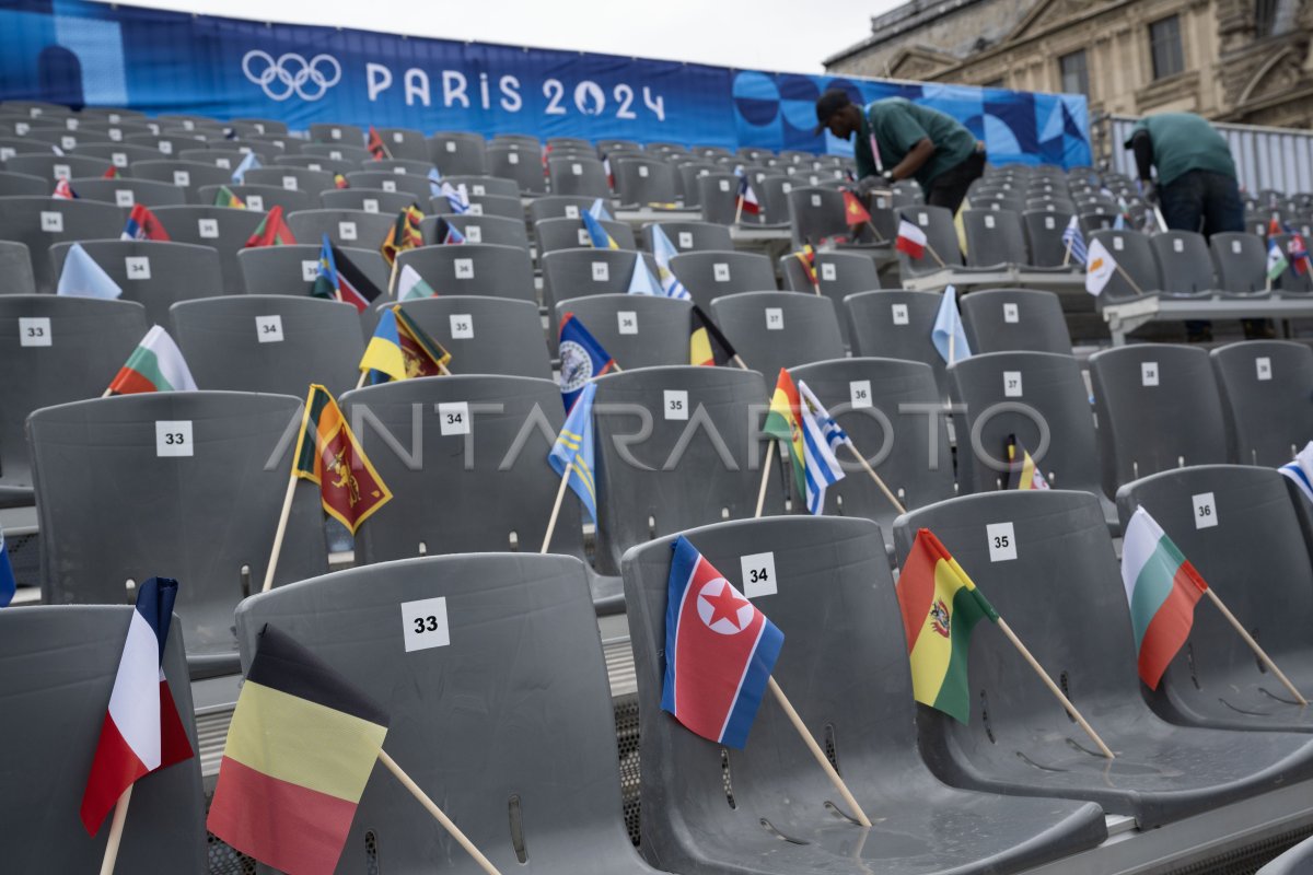Jelang pembukaan Olimpiade Paris 2024 | ANTARA Foto