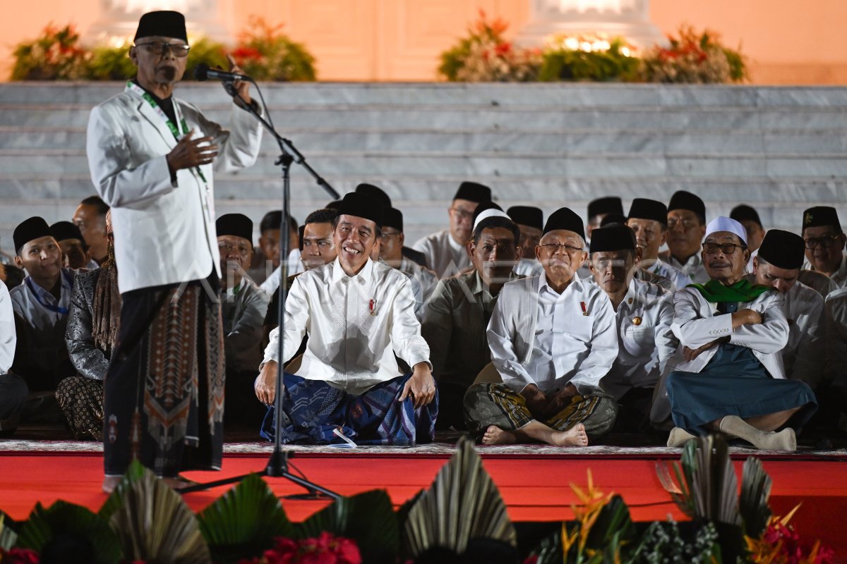 Zikir dan doa kebangsaan 79 tahun RI | ANTARA Foto Zikir dan doa kebangsaan 79 tahun RI | ANTARA Foto