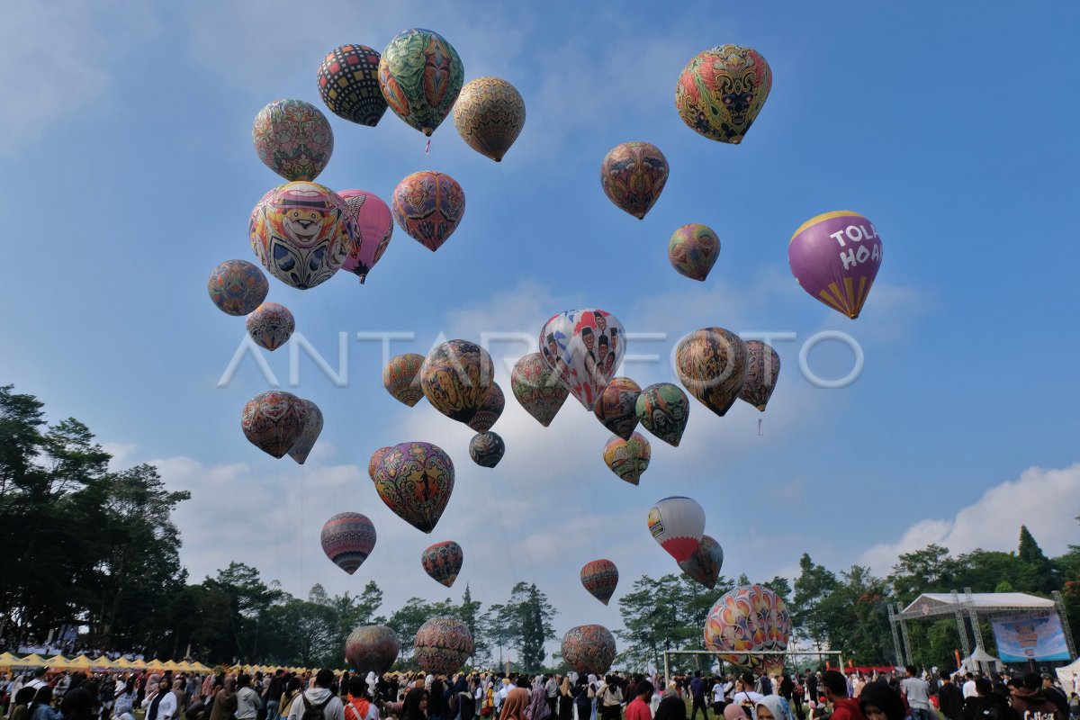 Java Balloon Attraction 2024 di Wonosobo | ANTARA Foto Java Balloon Attraction 2024 di Wonosobo | ANTARA Foto