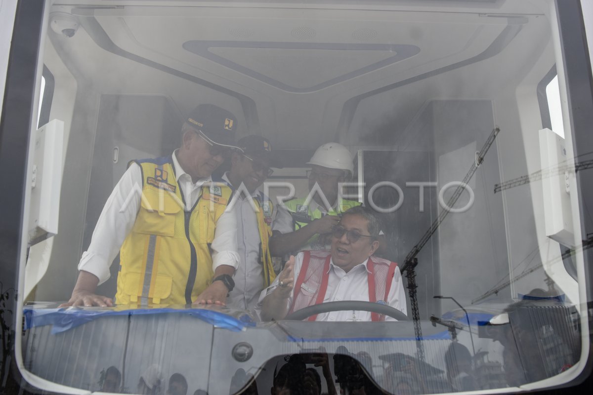 Persiapan kereta otonom di IKN | ANTARA Foto Persiapan kereta otonom di IKN | ANTARA Foto