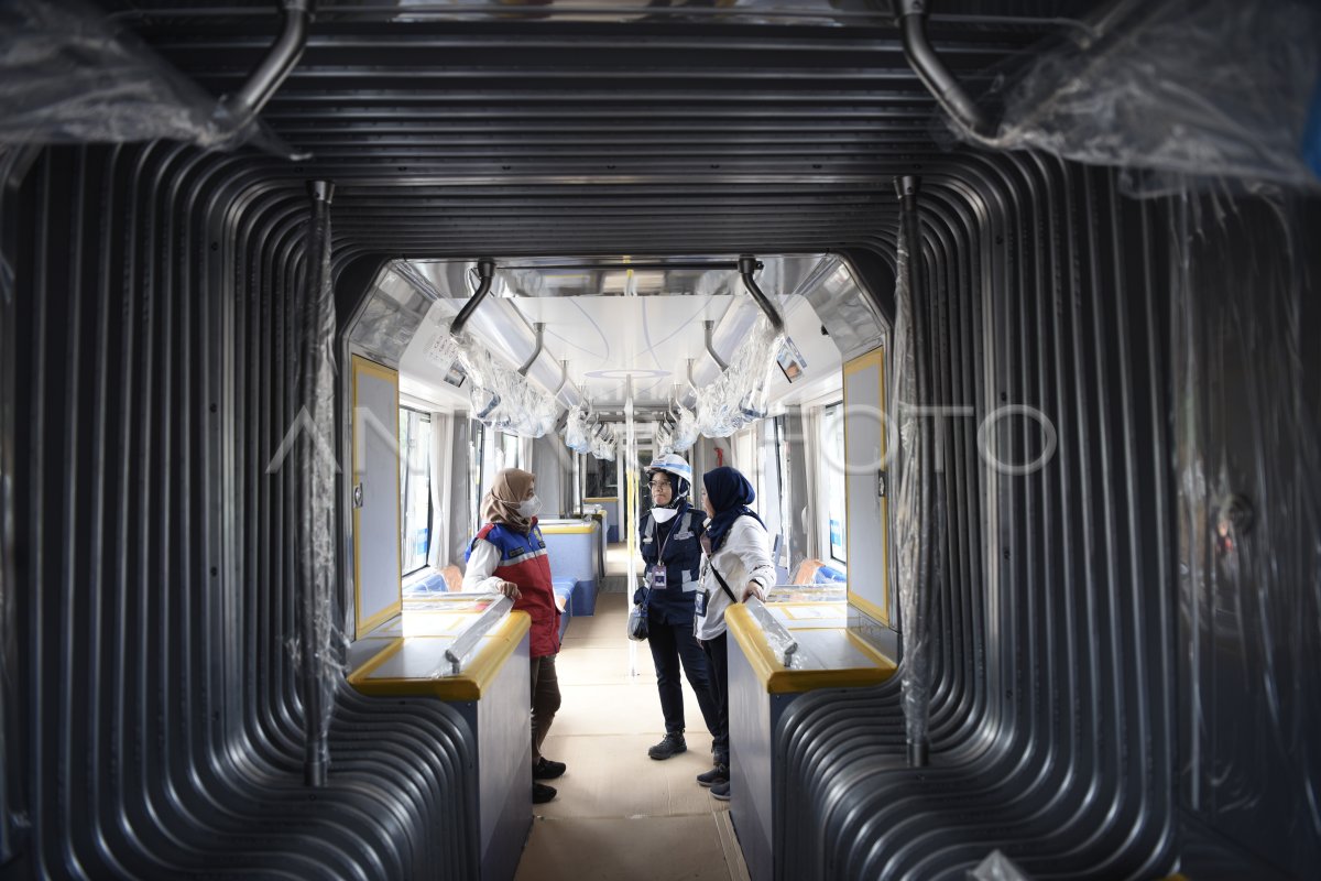 Persiapan kereta otonom di IKN | ANTARA Foto Persiapan kereta otonom di IKN | ANTARA Foto