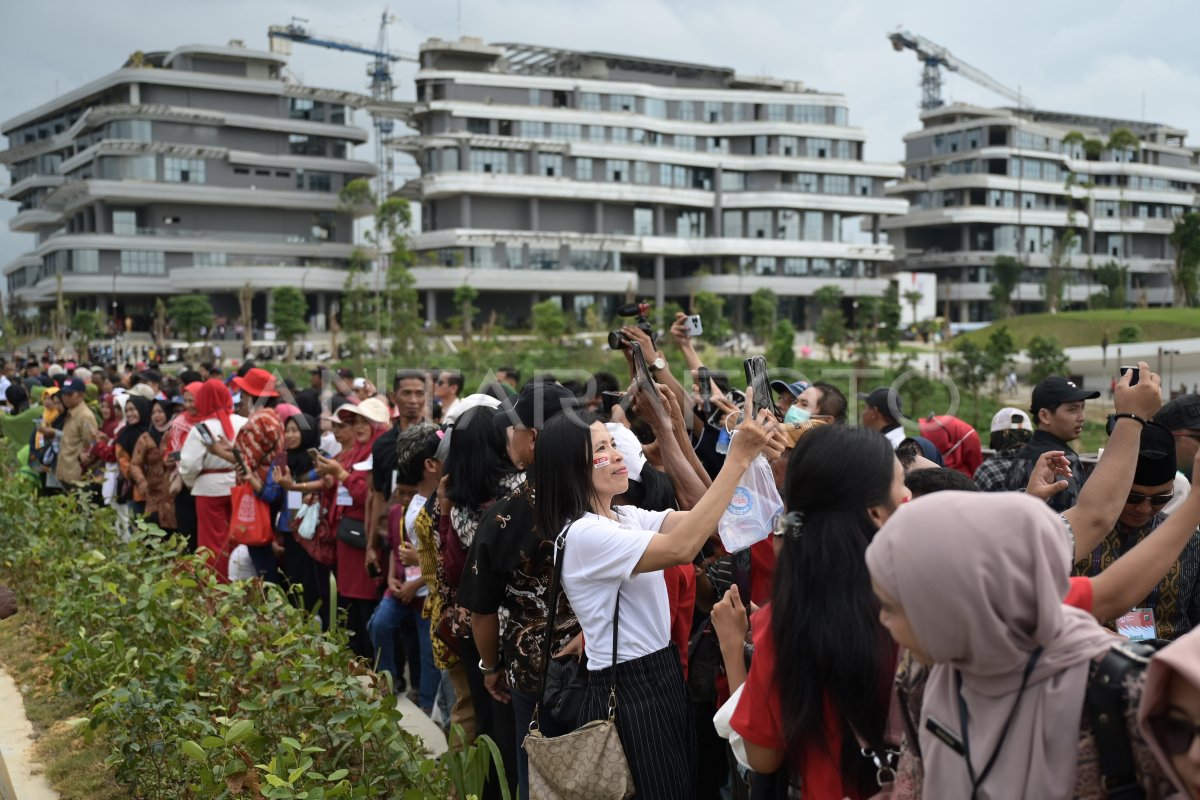 Upacara HUT ke-79 RI di IKN | ANTARA Foto