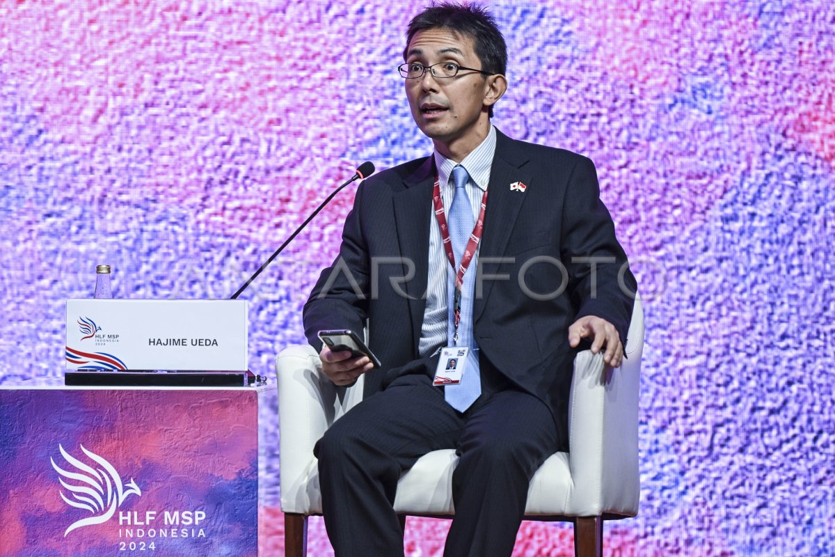 Diskusi panel tematik I ekonomi berkelanjutan HLF MSP 2024 | ANTARA Foto