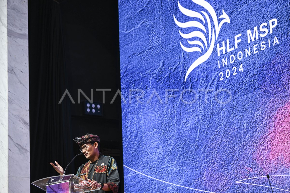Menparekraf buka diskusi panel tematik IV HLF MSP 2024 | ANTARA Foto