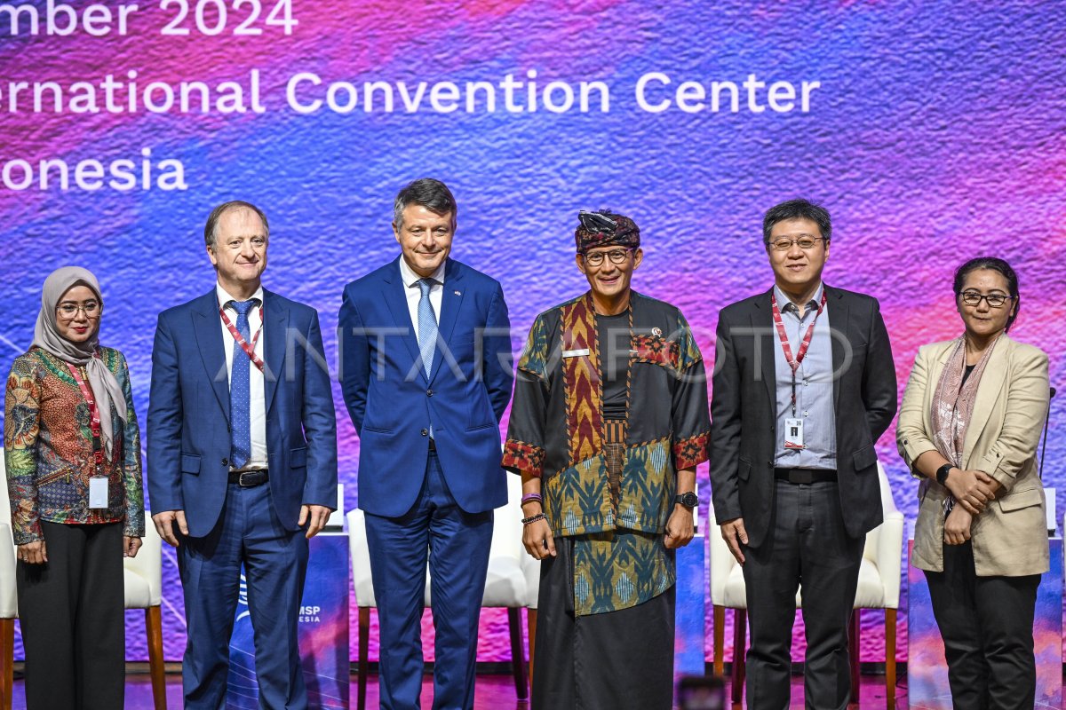 Menparekraf buka diskusi panel tematik IV HLF MSP 2024 | ANTARA Foto