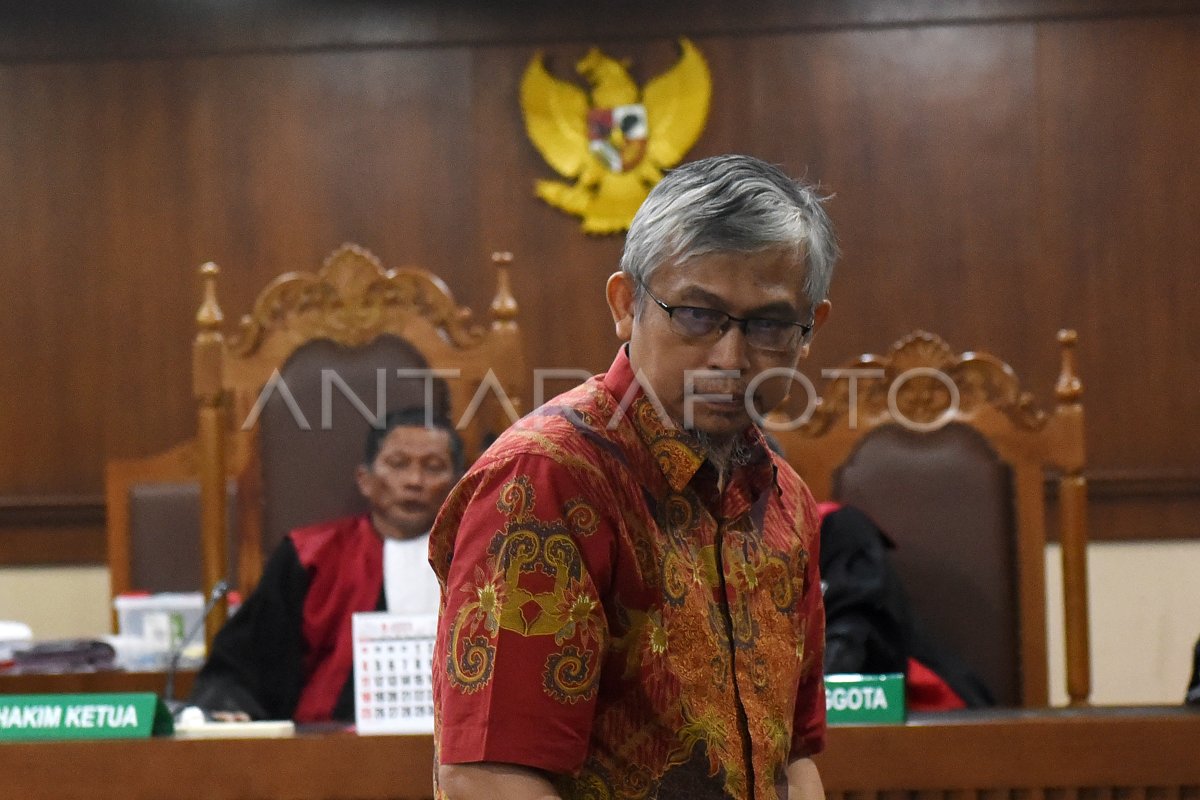 Sidang lanjutan kasus rekayasa transaksi emas Antam | ANTARA Foto