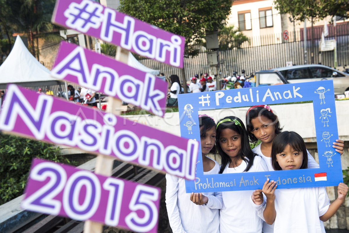 KAMPANYE HARI ANAK NASIONAL | ANTARA Foto