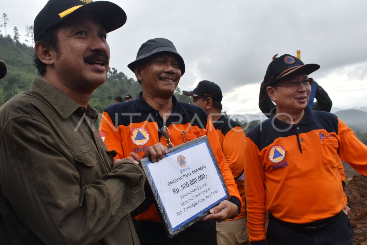 Dana Darurat Bencana Longsor Bnpb Antara Foto