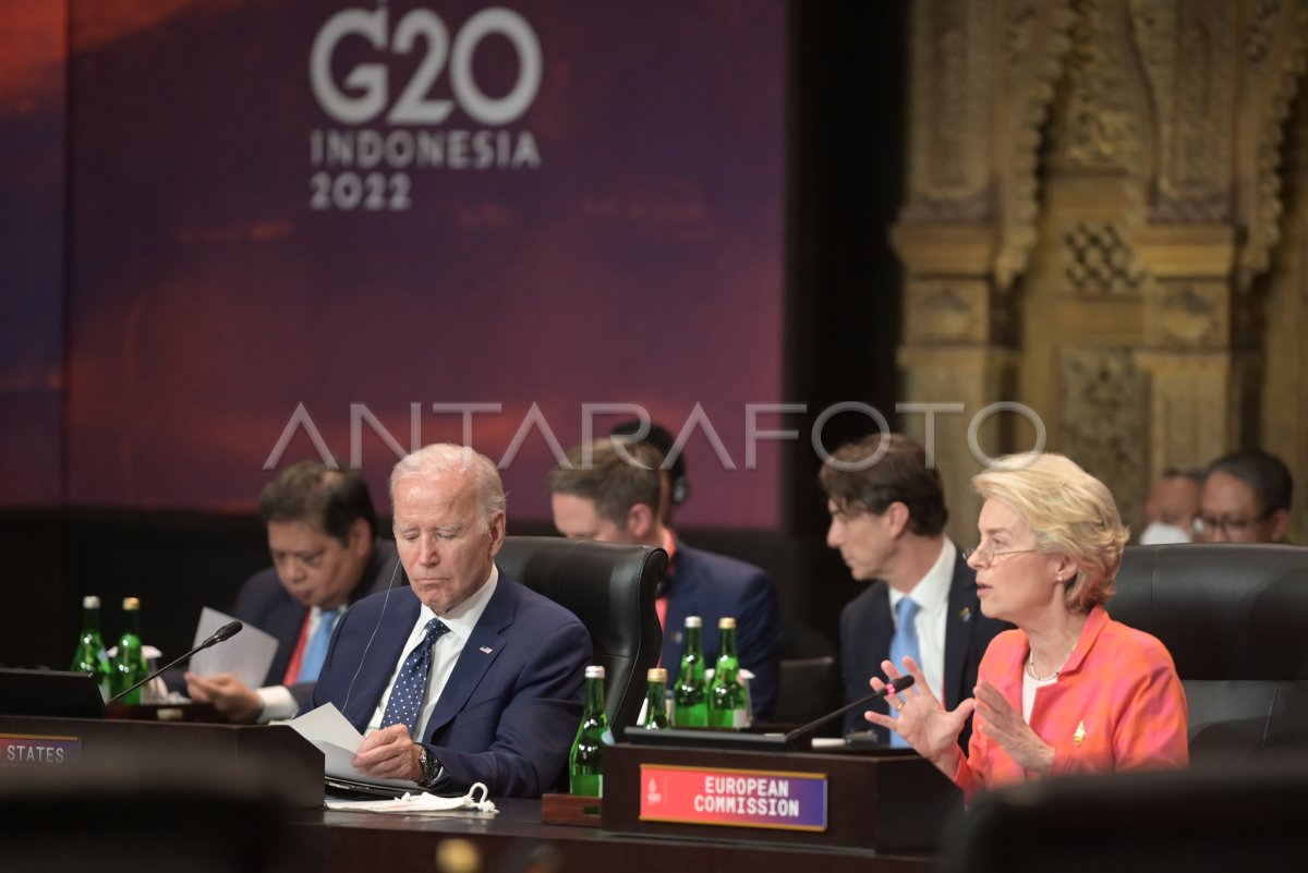 SESI PARTNERSHIP FOR GLOBAL INFRASTRUCTURE KTT G20 | ANTARA Foto