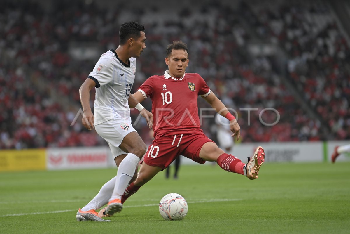 TIMNAS INDONESIA LAWAN KAMBOJA | ANTARA Foto TIMNAS INDONESIA LAWAN KAMBOJA | ANTARA Foto