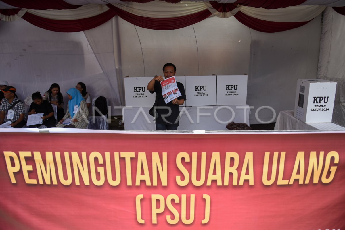 Pemungutan suara ulang di Medan | ANTARA Foto