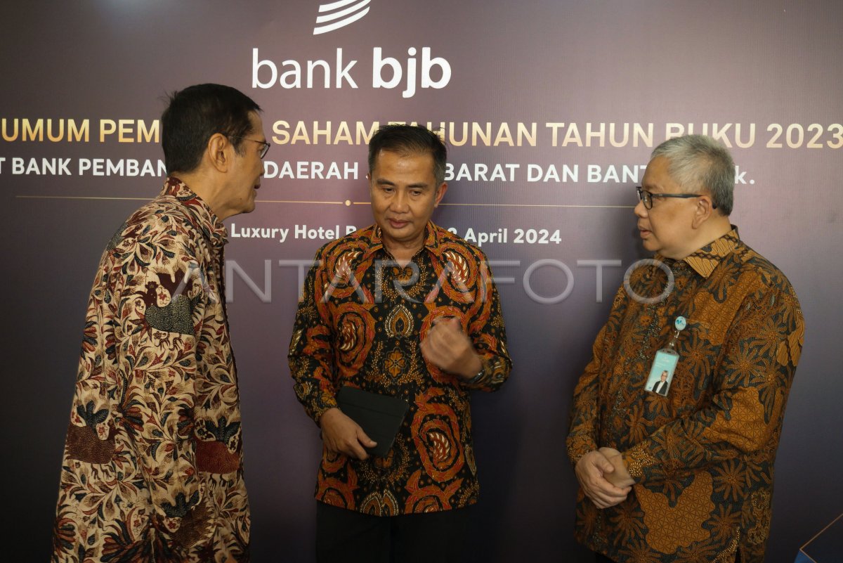 RUPST tahun buku 2023 bank bjb | ANTARA Foto