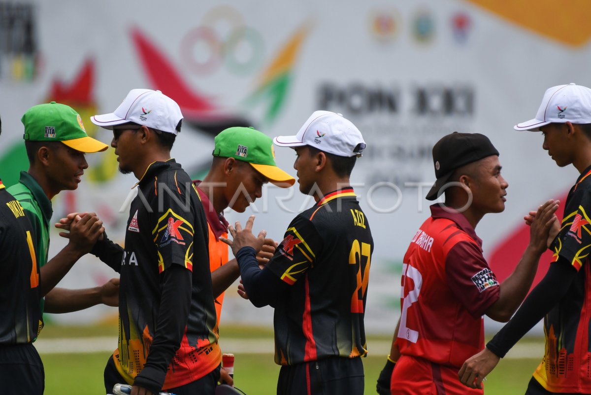 PON XXI Aceh-Sumut : Tim kriket putra Sumatera Utara raih medali emas Super Sixes PON XXI ...
