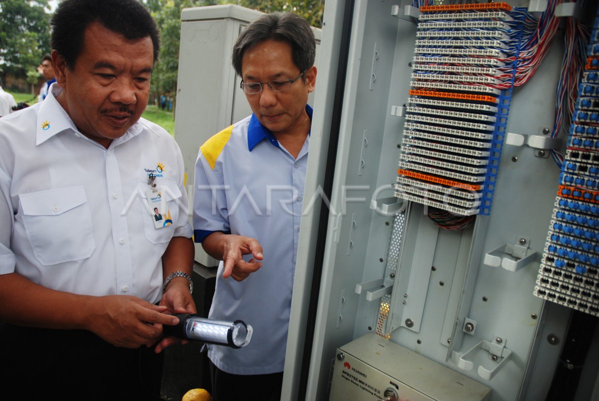 TEKNOLOGI MSAN TELKOM | ANTARA Foto