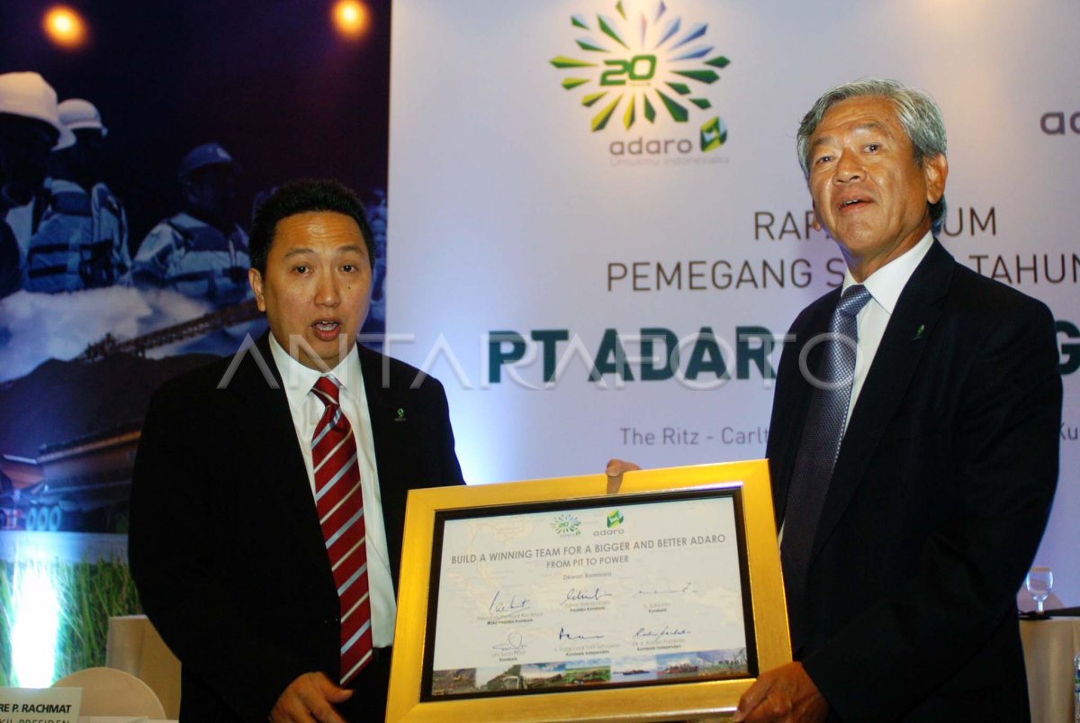 RUPS ADARO ENERGY | ANTARA Foto