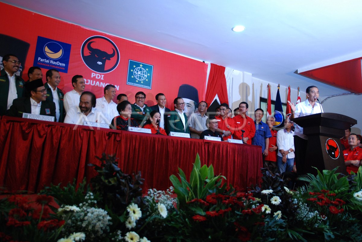 DEKLARASI PENCAPRESAN JOKOWI | ANTARA Foto DEKLARASI PENCAPRESAN JOKOWI | ANTARA Foto