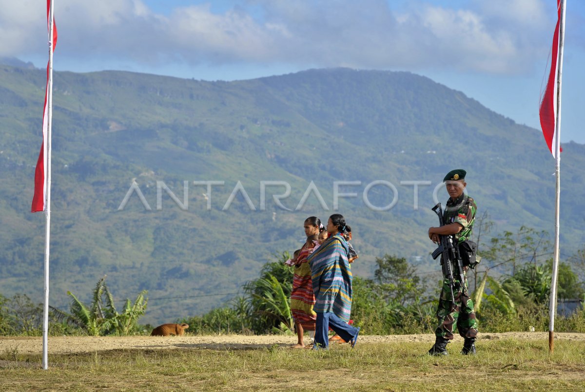 PENGAMANAN PERBATASAN RI-TIMOR LESTE | ANTARA Foto