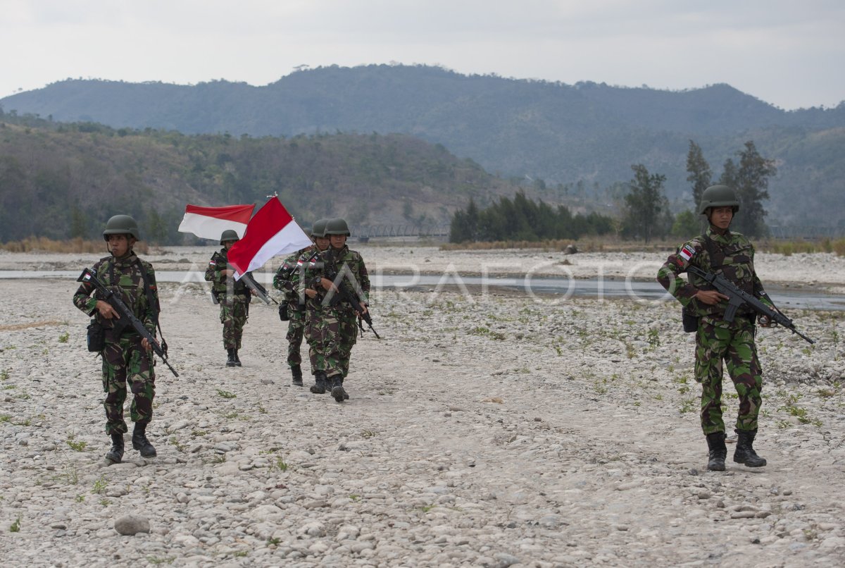 PATROLI PERBATASAN INDONESIA-TIMOR LESTE | ANTARA Foto