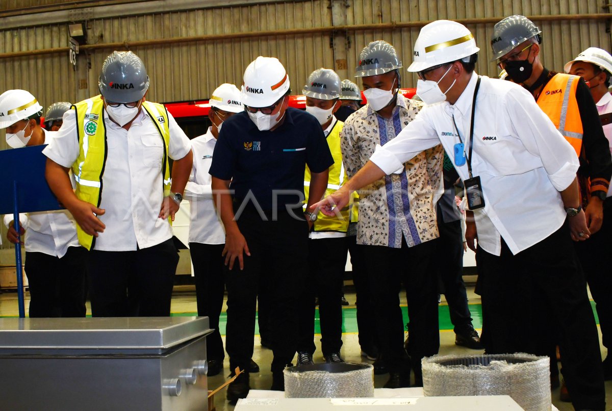 KUNJUNGAN KERJA WAMEN BUMN II DI INKA | ANTARA Foto KUNJUNGAN KERJA WAMEN BUMN II DI INKA | ANTARA Foto