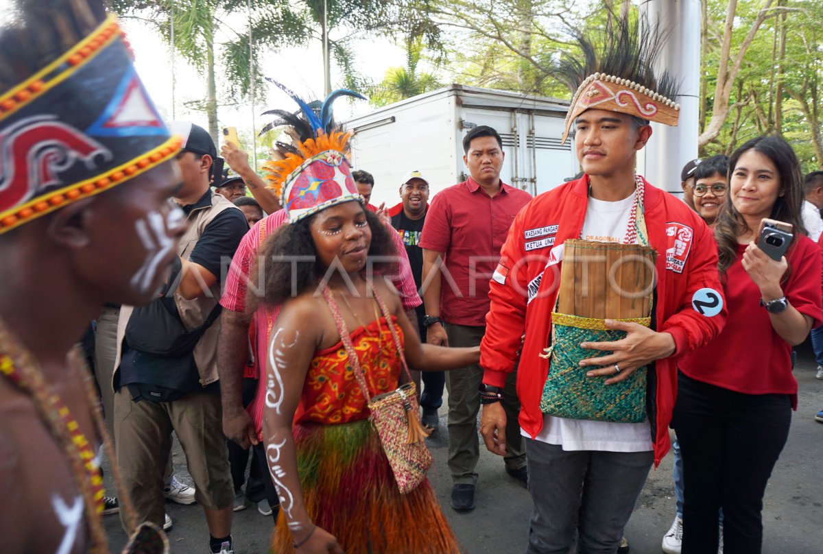 Kunjungan Kaesang Pangarep Di Papua Barat Daya Antara Foto