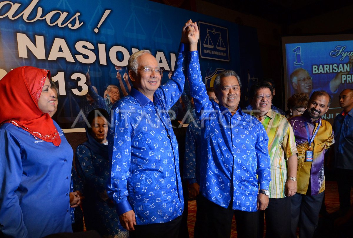 BARISAN NASIONAL MENANG | ANTARA Foto