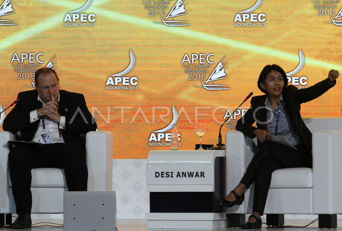 SESI KEDELAPAN APEC CEO SUMMIT | ANTARA Foto