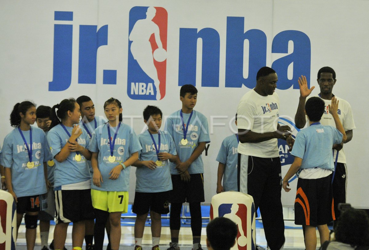 JUNIOR NBA | ANTARA Foto